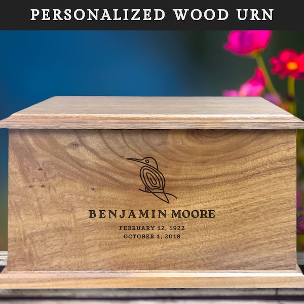 Wooden Hummingbird Urn - Etsy