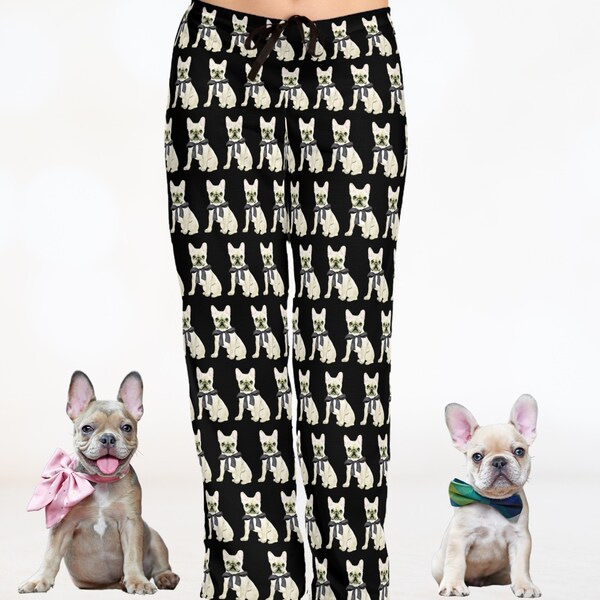 Bulldog Pajama Pants - Etsy