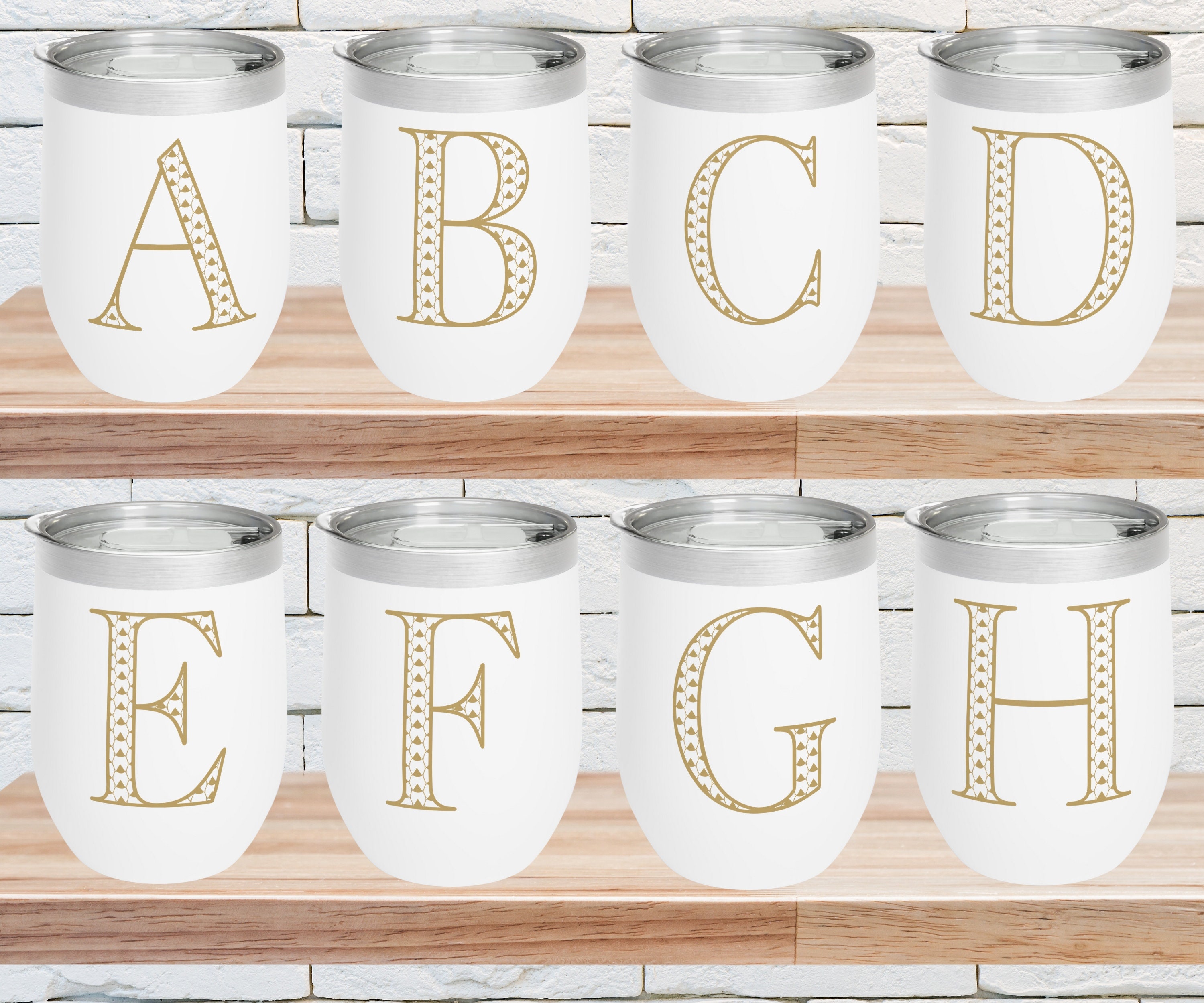 Custom Chic Crab & Monogram Wine Tumbler Beach Wine Tumbler - Etsy