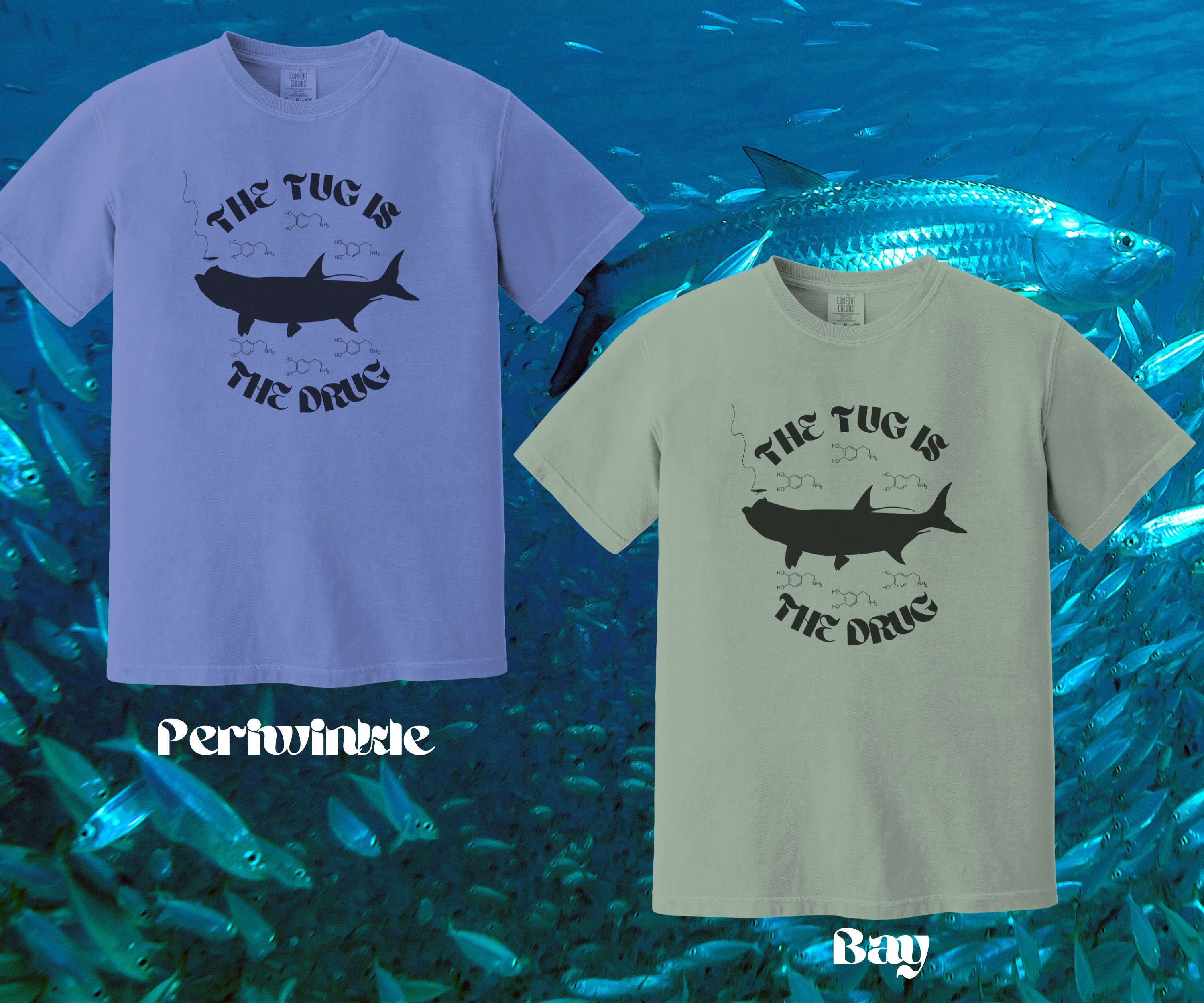 The Tug is the Drug | Fly Fishing Shirt | Saltwater Fly Fishing | Gift ...