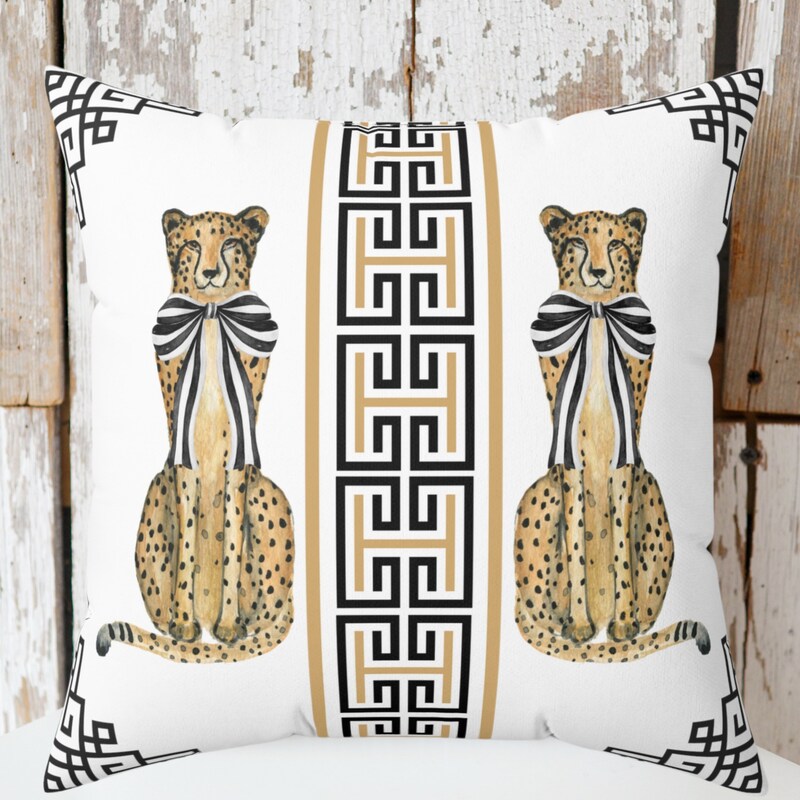 Greek Key Pillow Cover - Etsy