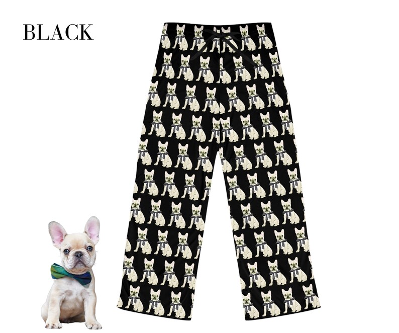 French Bulldog Pajama Pants Frenchie Pajama Pants for Her Frenchie Mom ...
