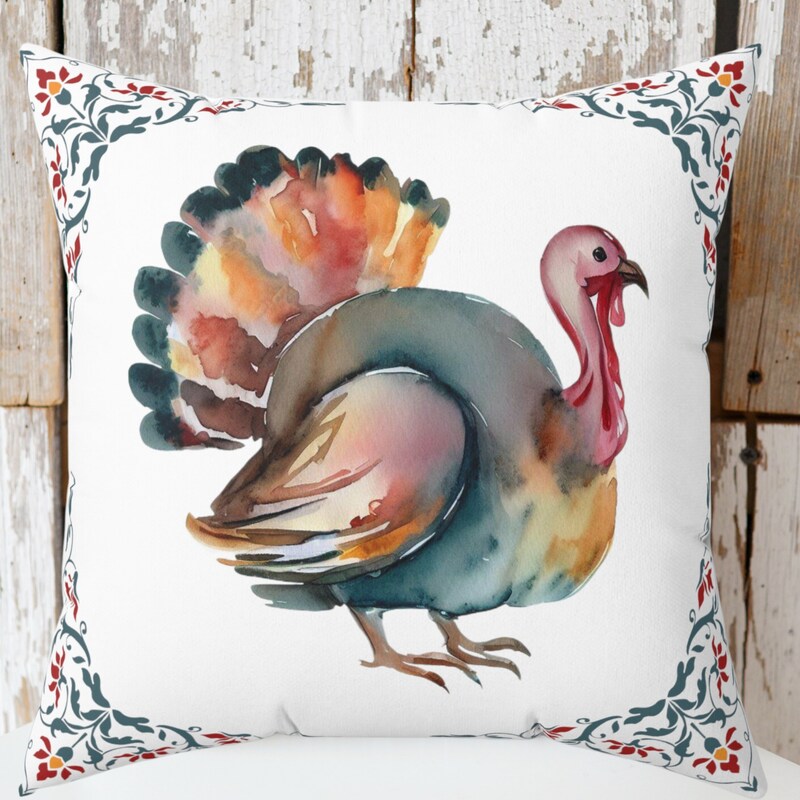 Thanksgiving Pillow - Etsy