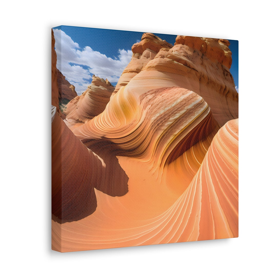 The Waves Cliffs Arizona | Golden Cliffs | Colorful Arizona Landscape ...