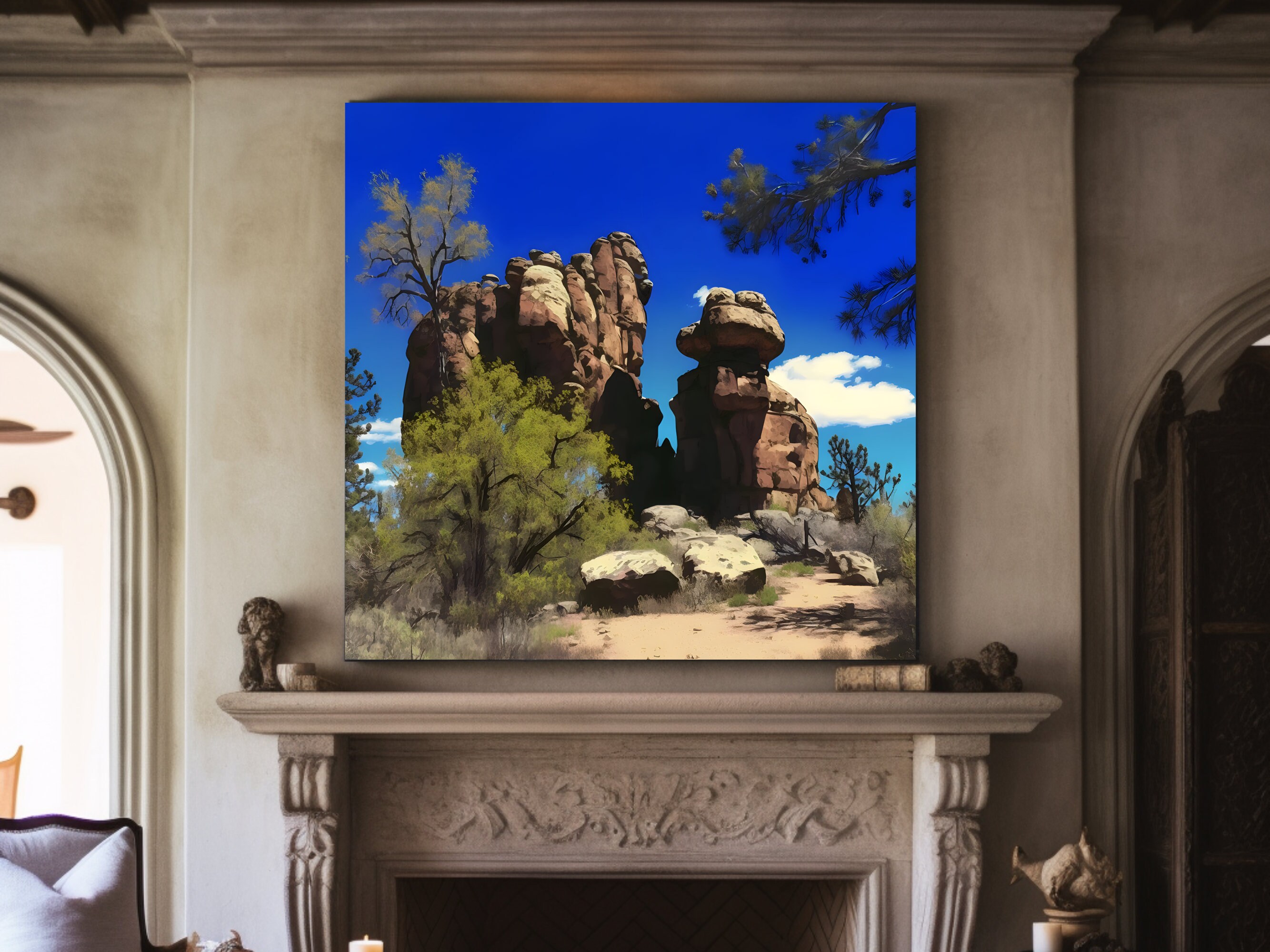 AZ Chiricahua Rock Park Printable Digital Download Nature Aesthetic ...
