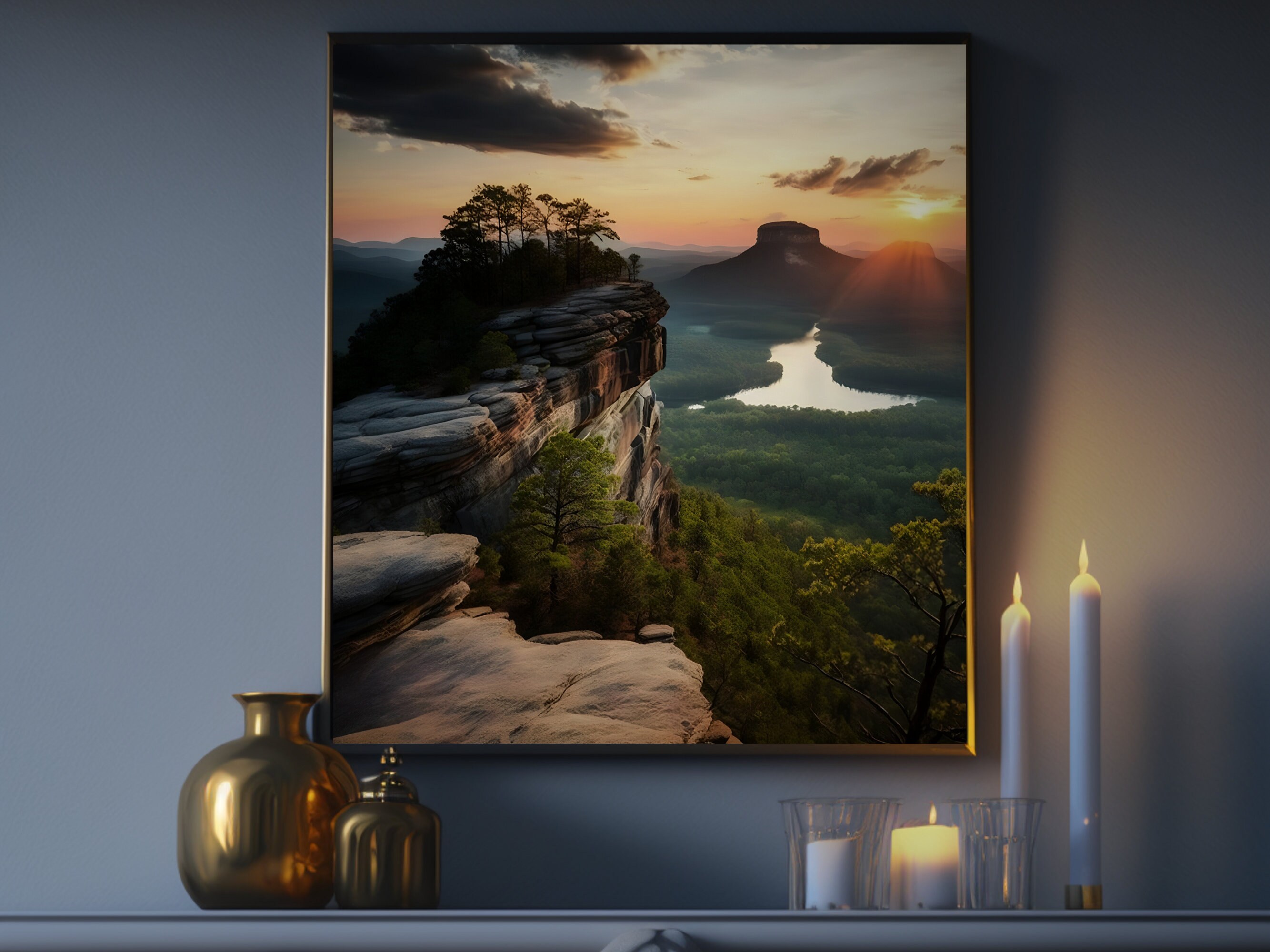 SC Table Rock State Park | Printable Digital Download | Nature ...