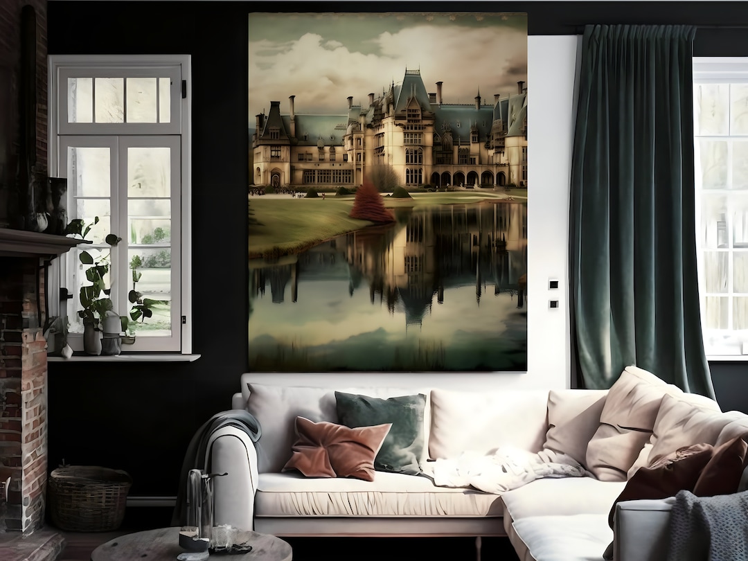 NC Biltmore Type Estate | Printable Digital Download | Aesthetic Fall ...