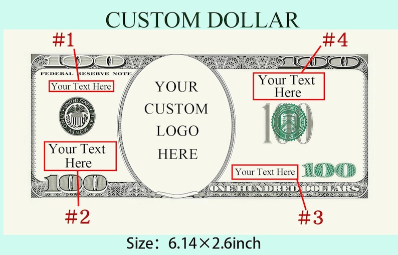 Custom Dollar Money With Photo – Personalized Fake Dollar Bills, Custom ...