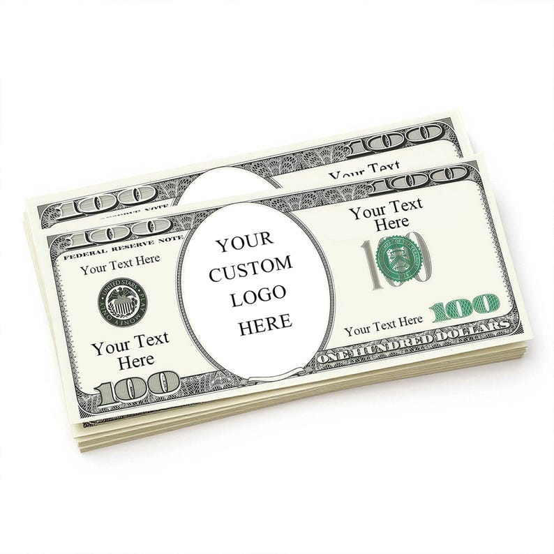 Personalized 100 Dollar Bill - Custom Face Novelty Money Gift,birthday ...
