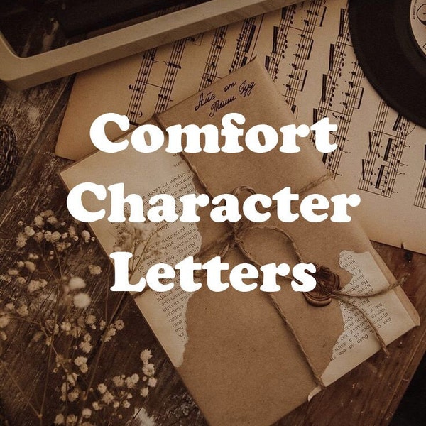Character Letters - Etsy