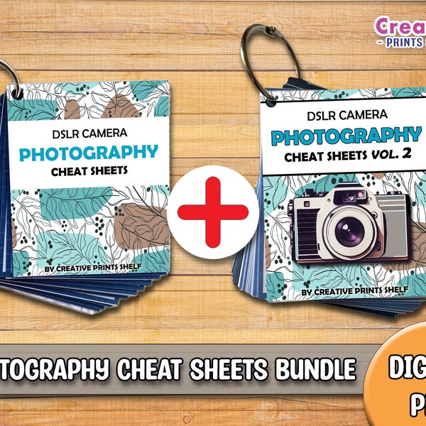 Camera Settings Cheat Sheet - Etsy