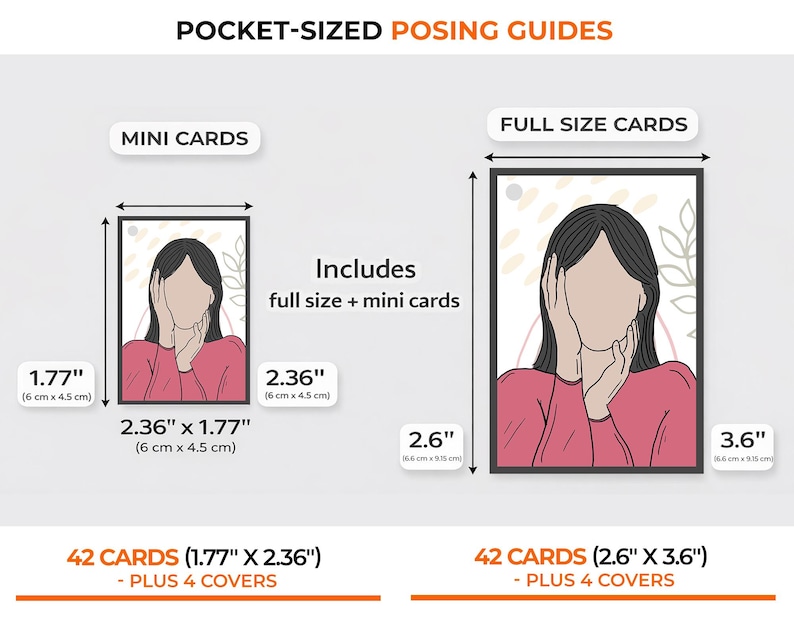 Women's Posing Cheat Sheet Cards | Printable Photography Basics ...