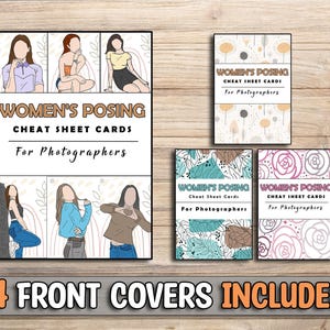Women's Posing Cheat Sheet Cards | Printable Photography Basics ...