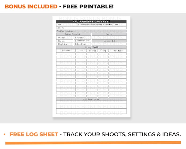 Photography Cheat Sheet Cards | Printable DIY | Basics | Instant ...