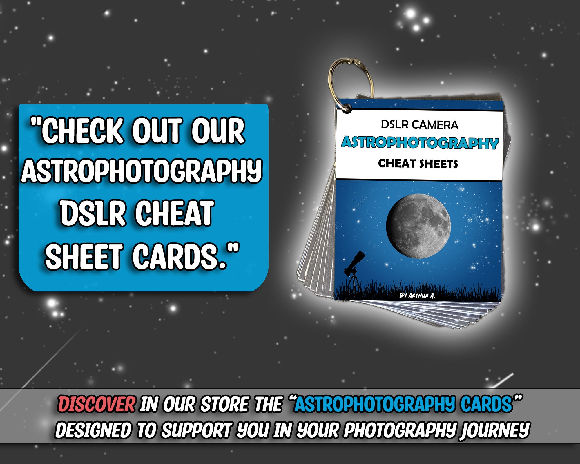 Moon Photography Cheat Sheet