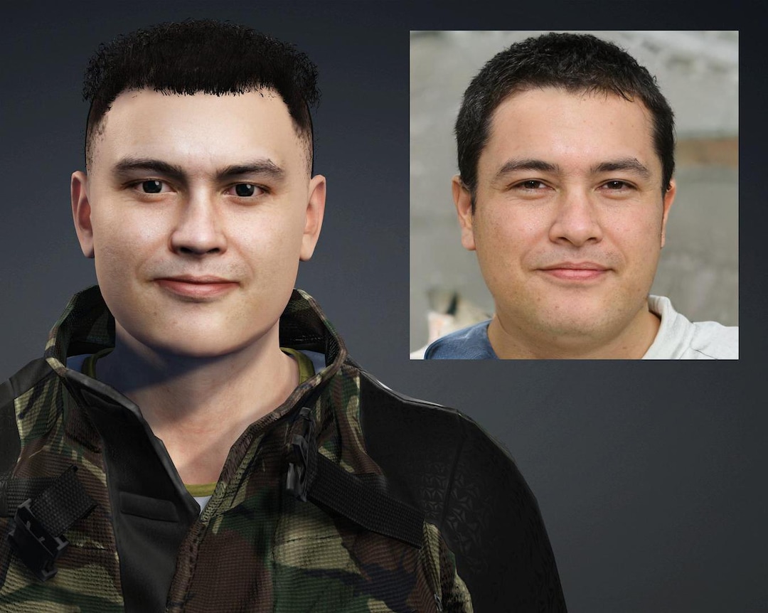 I Will Create a Rigged Realistic 3d Human Character Model From Your ...