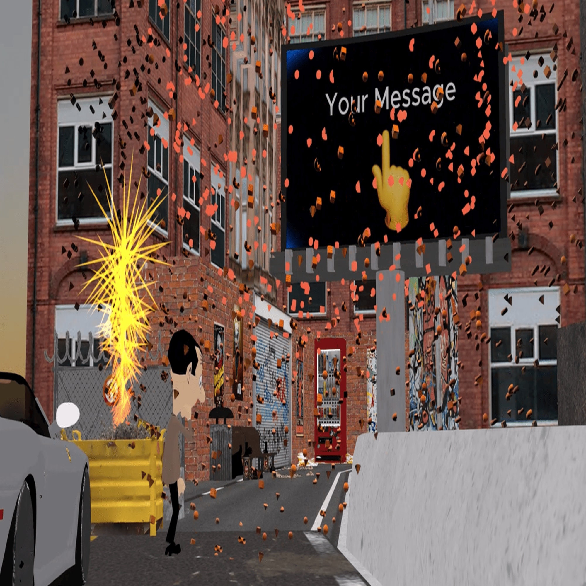 Congratulations Gifts Are a Video With the Character Mr. Bean Giving ...
