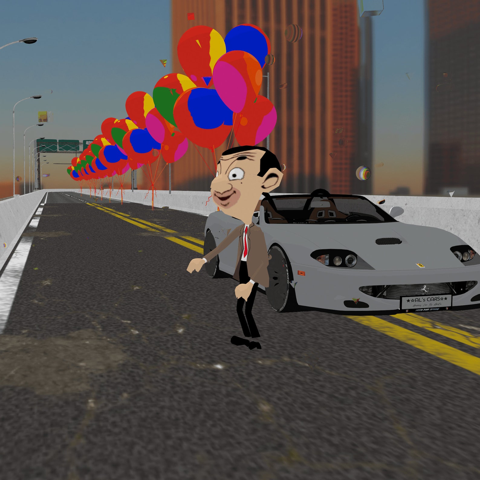 Congratulations Gifts Are a Video With the Character Mr. Bean Giving ...