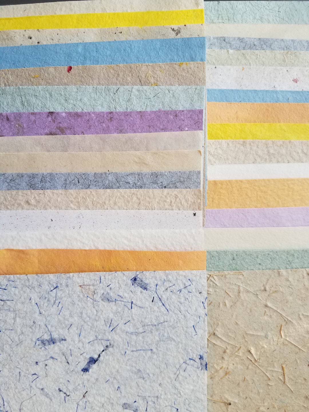 Variety Pack of Handmade Paper Samples - Etsy