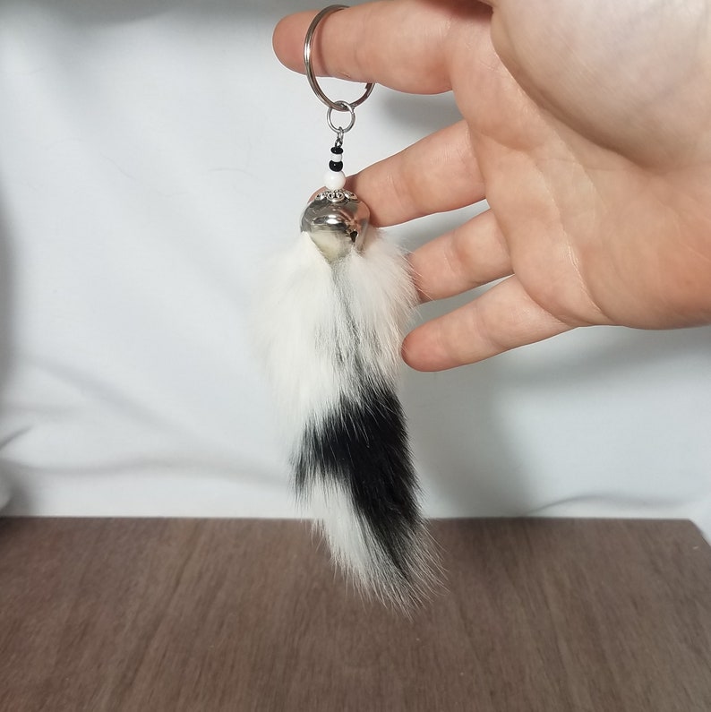 Rabbit Tail Keychain - Etsy