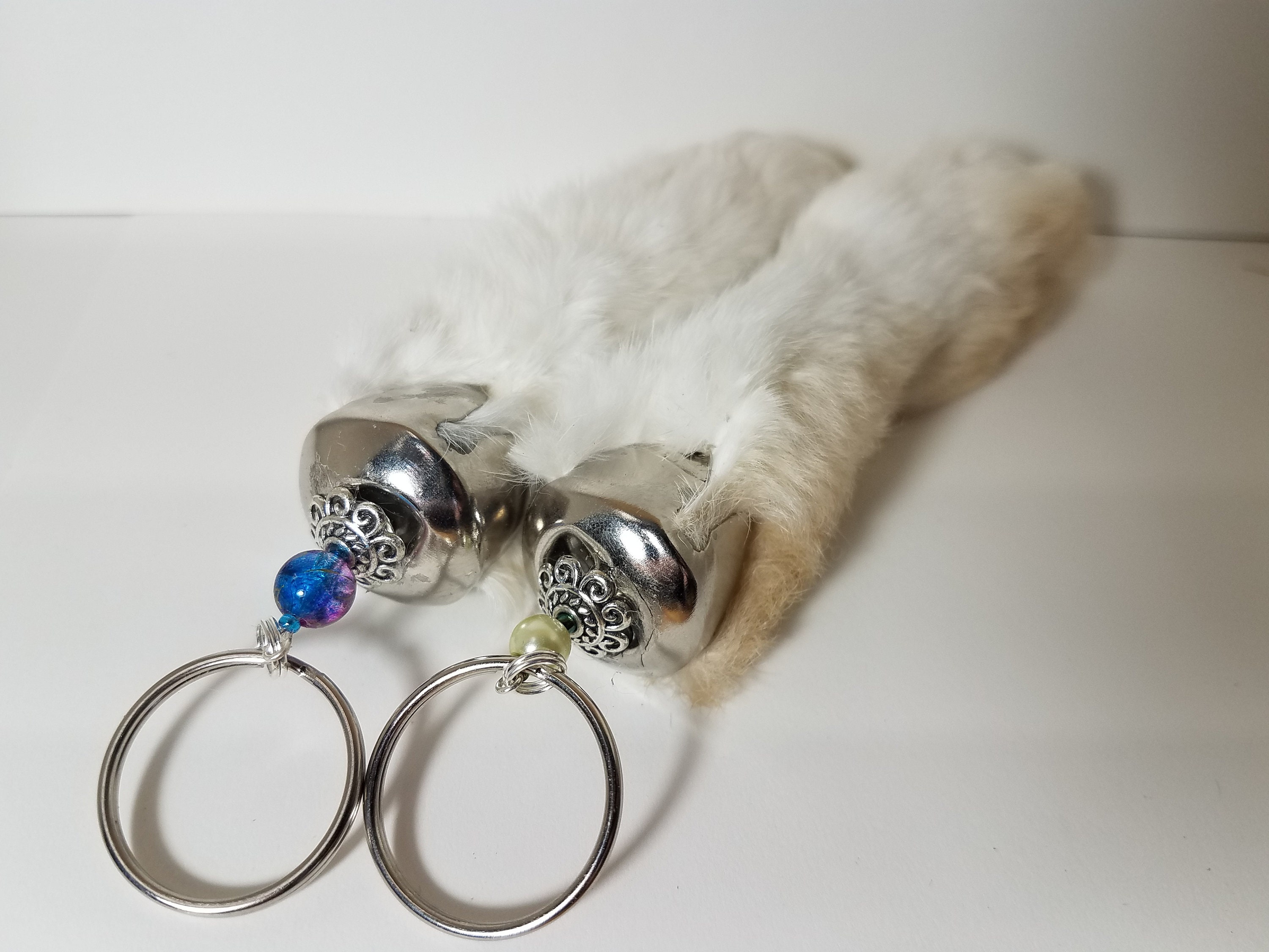 Rabbit's Foot Keychain - Etsy