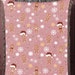 Pink Gingerbread Woven Blanket Christmas Holiday Cotton Throw Living ...