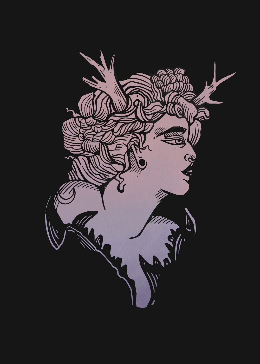 Actaeon Art Print - Etsy