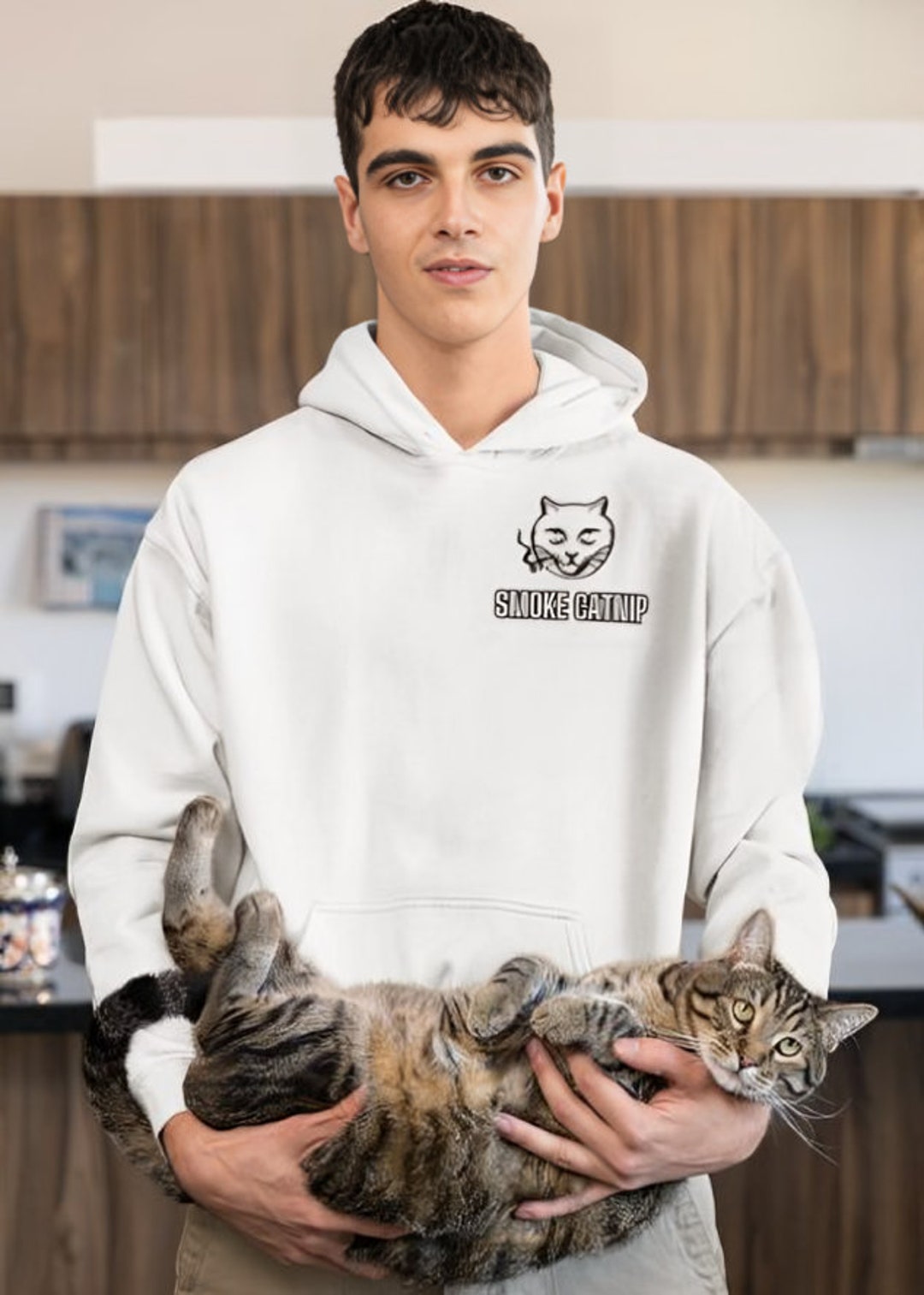 Cat Hoodie, Sweatshirt-gift, Oversized Hoodies, Cat Lover Gift, Gift ...