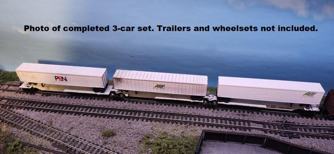 KIT - N Scale Intermodal Spine Car Set - Etsy