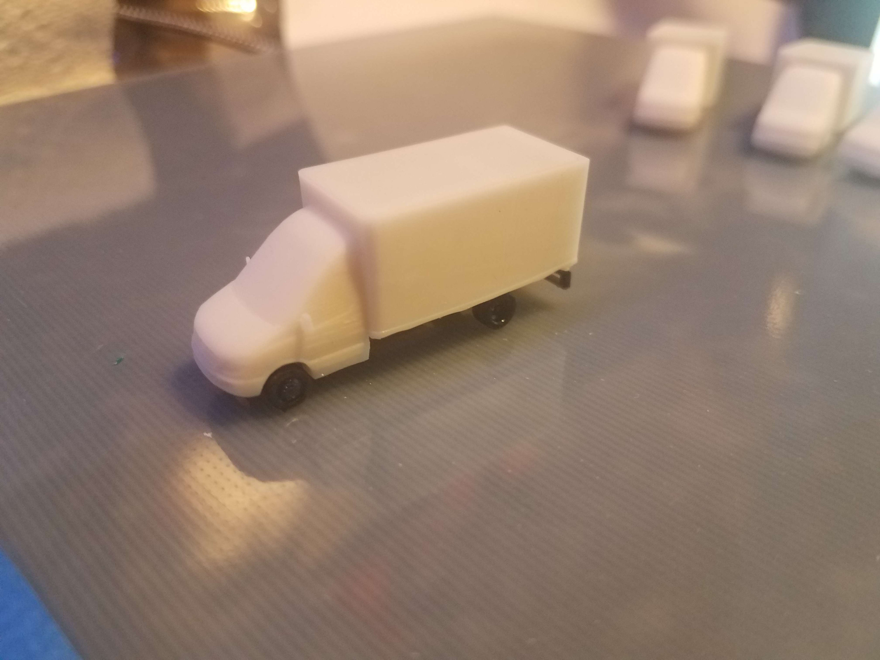 KIT - N Scale Sprinter With Cargo Box Upfit - Etsy