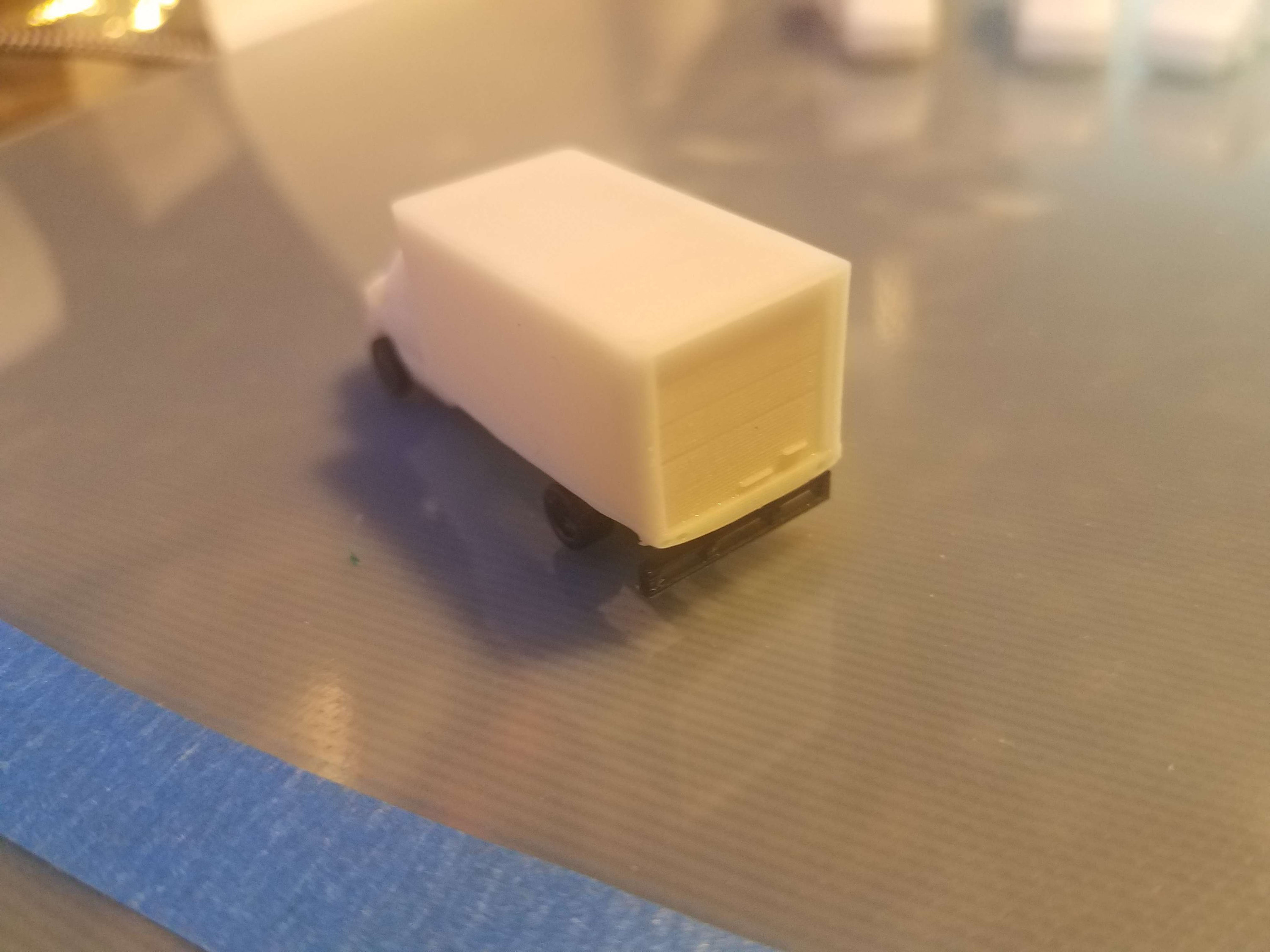 KIT - N Scale Sprinter With Cargo Box Upfit - Etsy