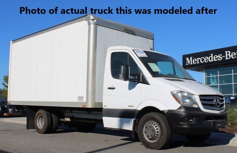 KIT - N Scale Sprinter With Cargo Box Upfit - Etsy