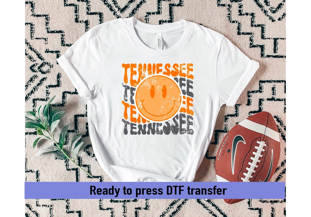 Tennessee Smiley Ready to Press DTF Transfer - Etsy