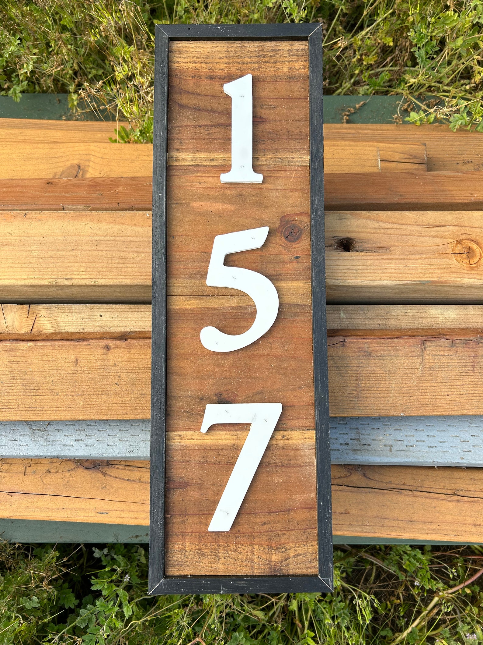 Custom Wood House Numbers - Etsy