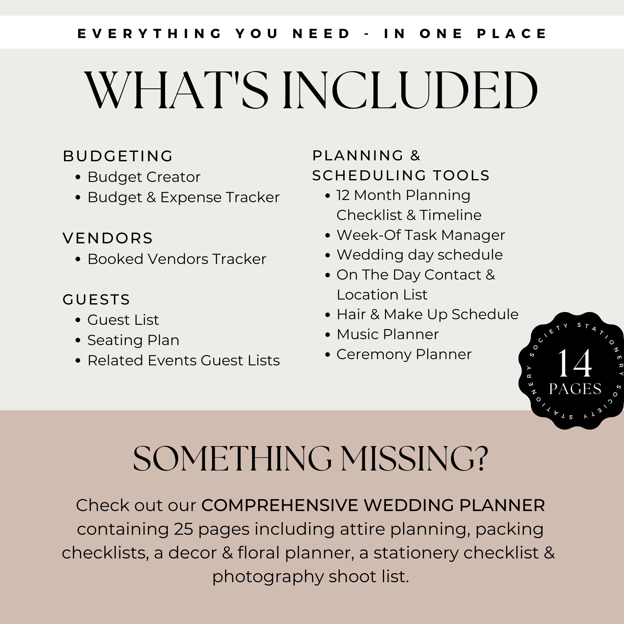 Wedding Planning Spreadsheet Google Sheets | Wedding Planner & Guide ...