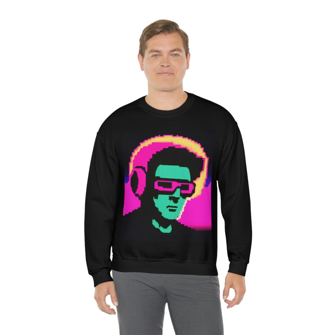 Retro Synthwave Unisex Heavy Blend Crewneck Sweatshirt - Etsy