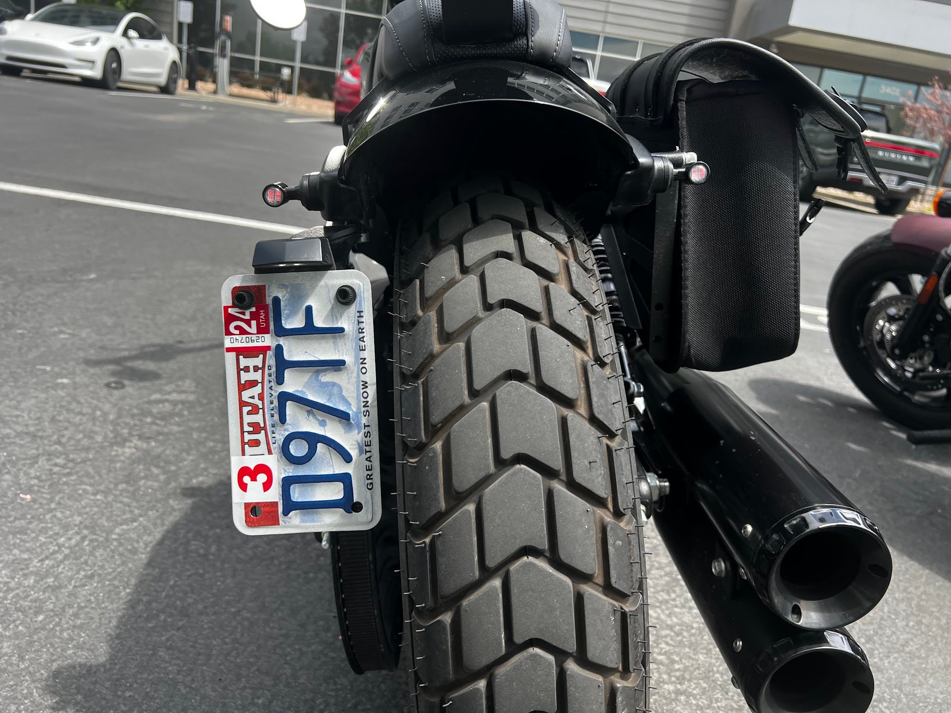Indian Scout and Chief Vertical License Plate Mount 2018-2024 - Etsy
