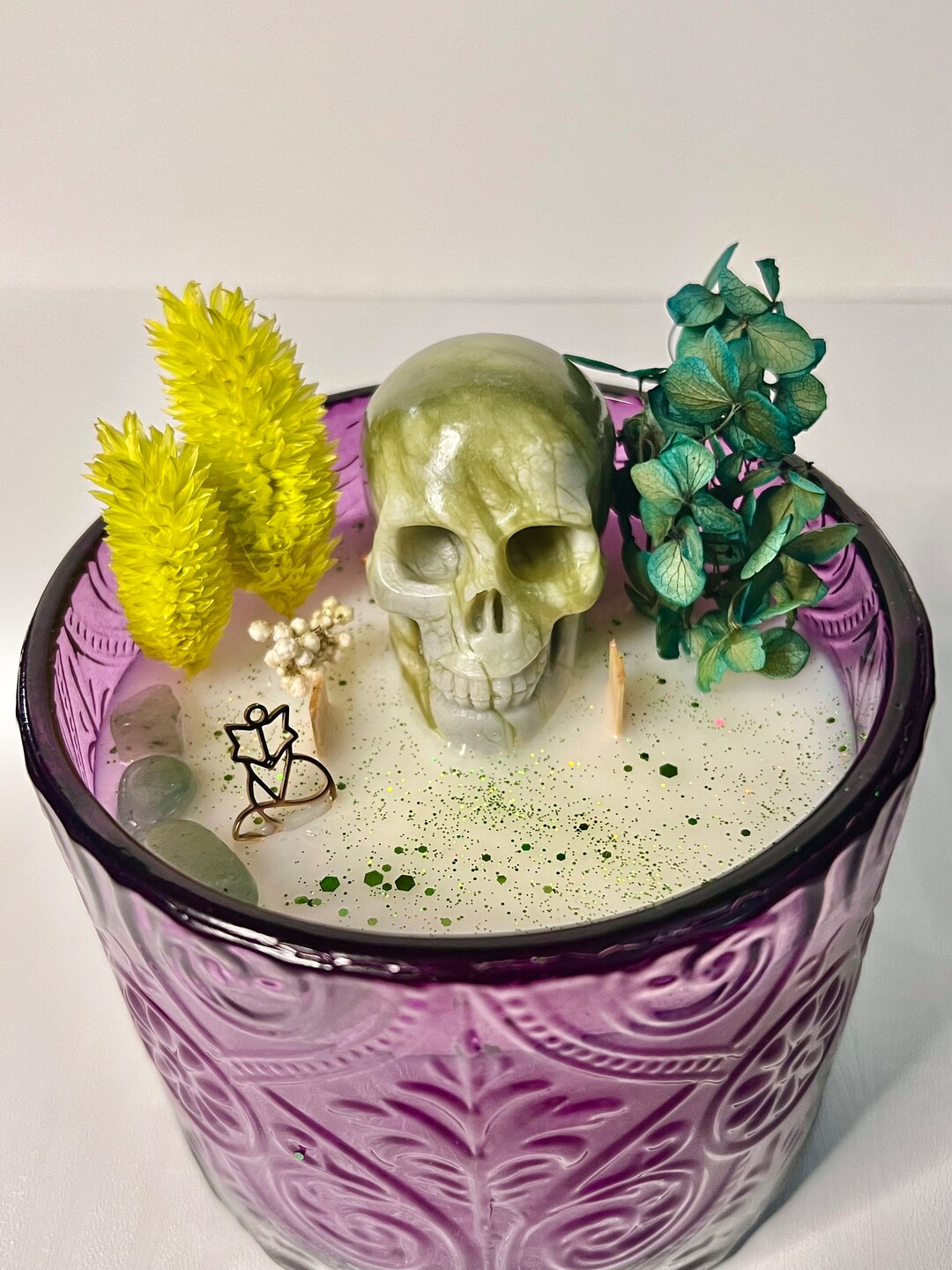 Chinese Picasso Crystal Skull - Etsy