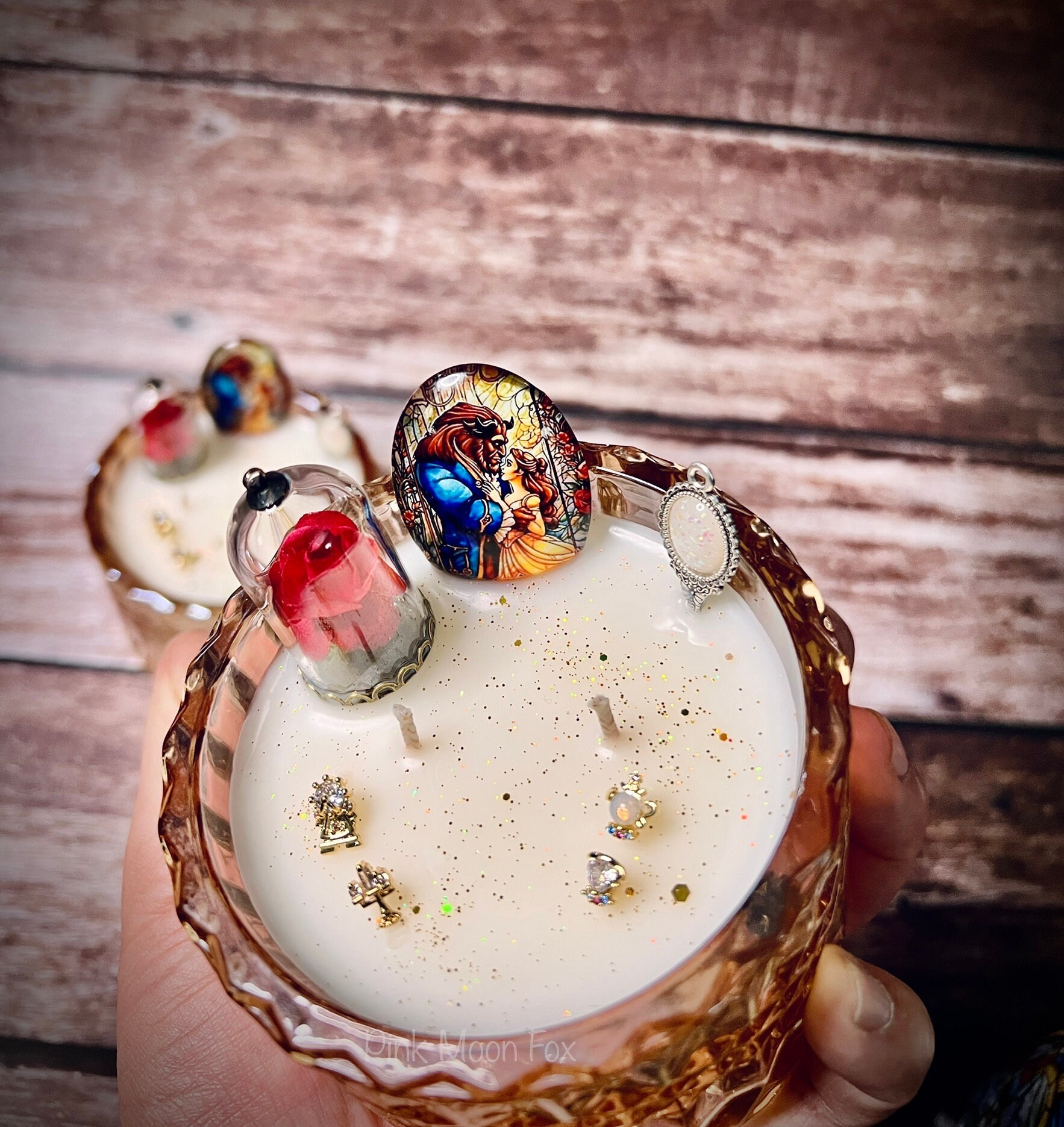 Beauty and the Beast Themed Candle - Etsy