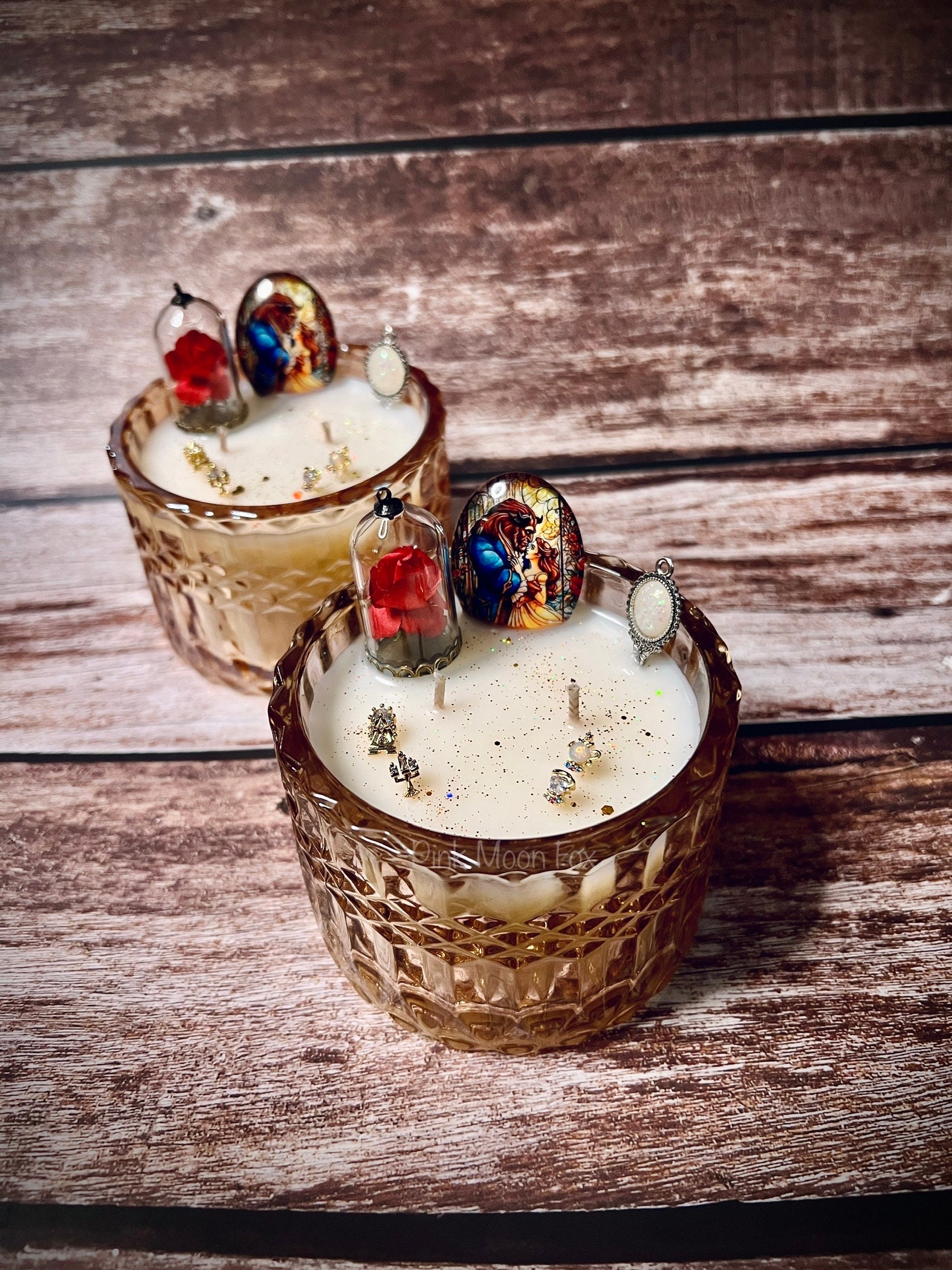 Beauty and the Beast Themed Candle - Etsy