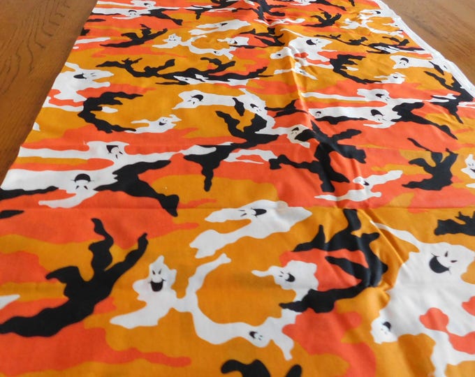 Etsy 25-279 New NOS Vintage Halloween Cotton Fabric Material Ghosts ...