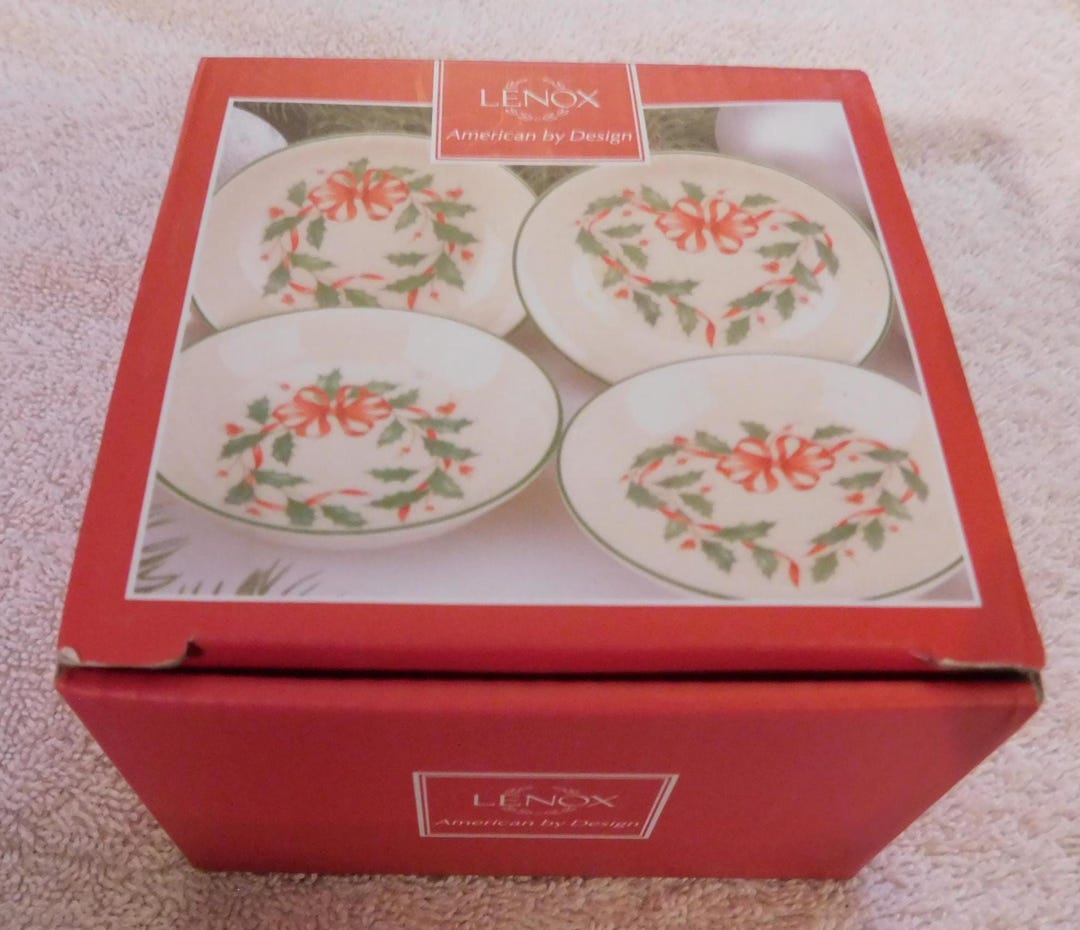 Etsy 25-967 Lenox New Nib Holiday Dipping Bowls Set of 4 Christmas ...