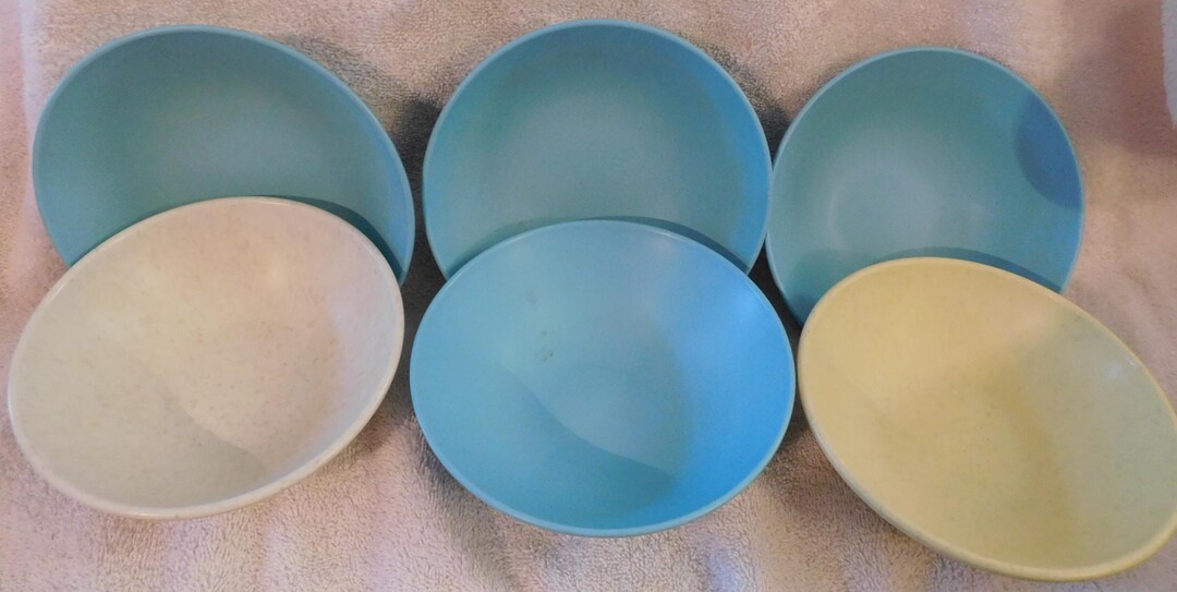25-919 Vintage Marcrest & Imperial Melmac Bowls: Speckled Cereal ...