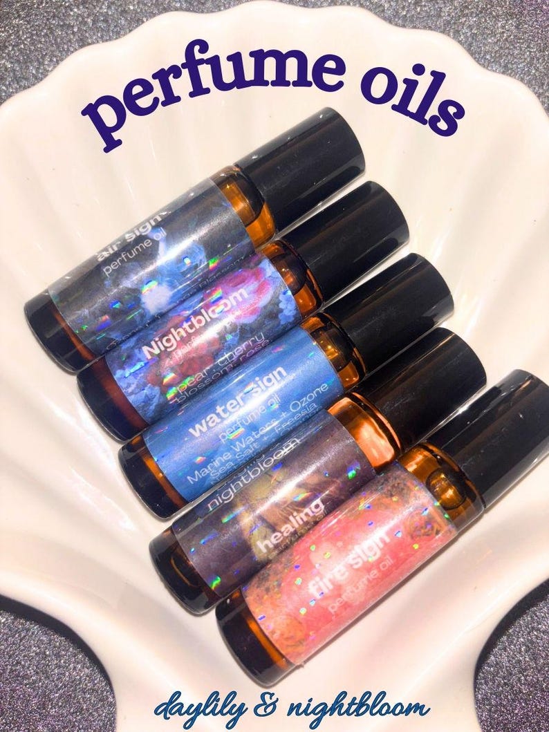 Siren Perfume Oil | Aquatic Coconut Santal Fragrance (10ml) - Etsy