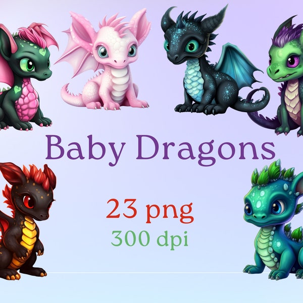 Cute Dragon Images - Etsy