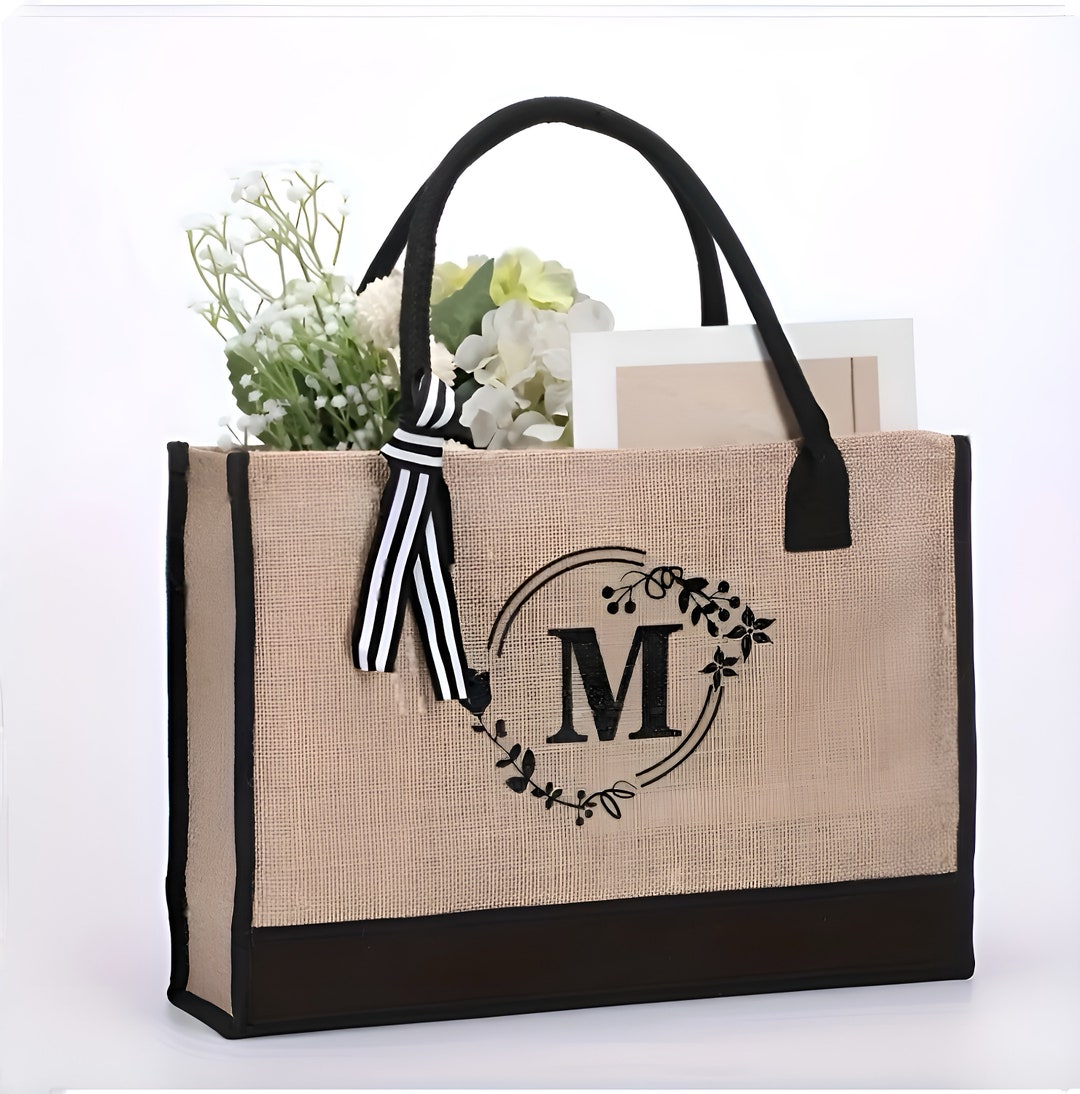 Embroidered Tote Bag,custom Text Tote,ironic Boat Tote,canvas Tote Bag ...
