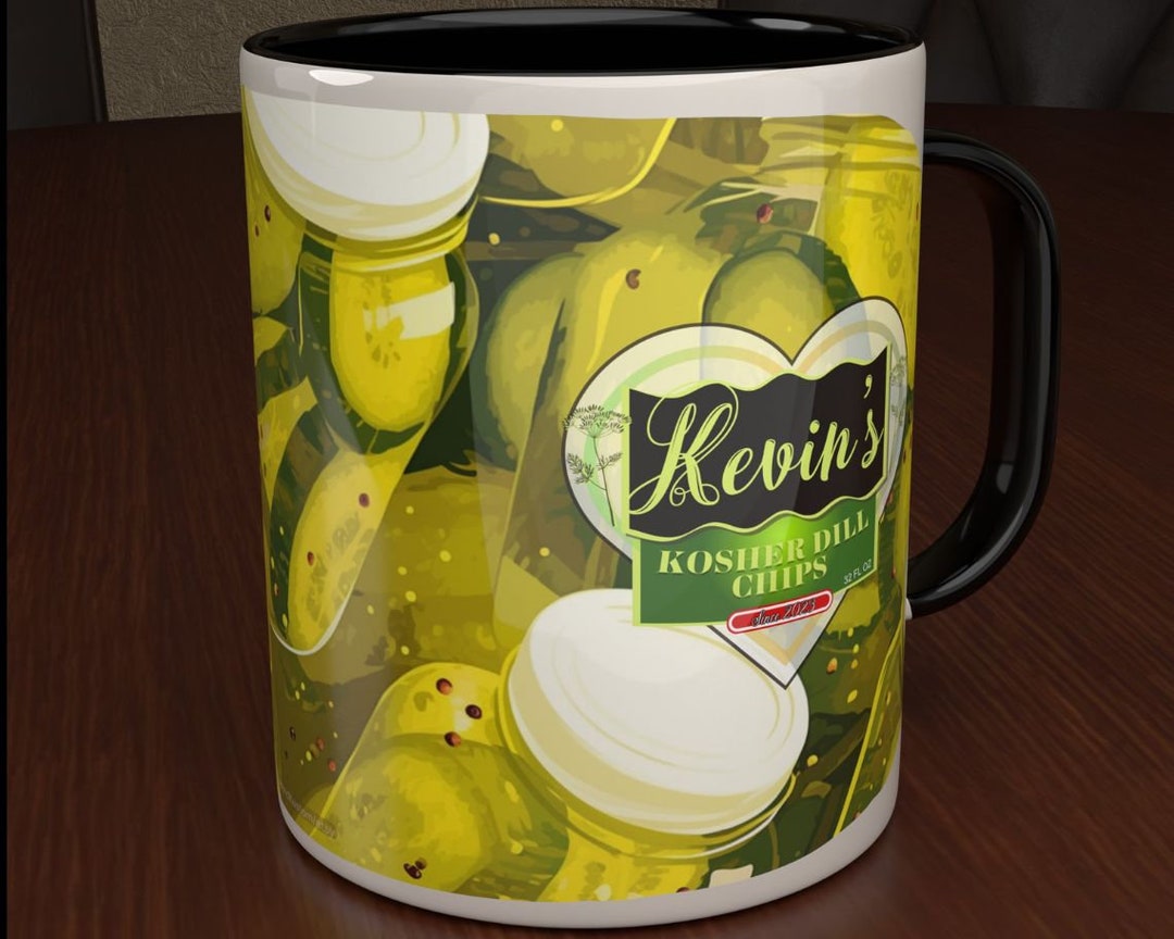 Custom Pickle Coffee Mug, Cute Pickles Personalize Cup Gift, Ceramic ...