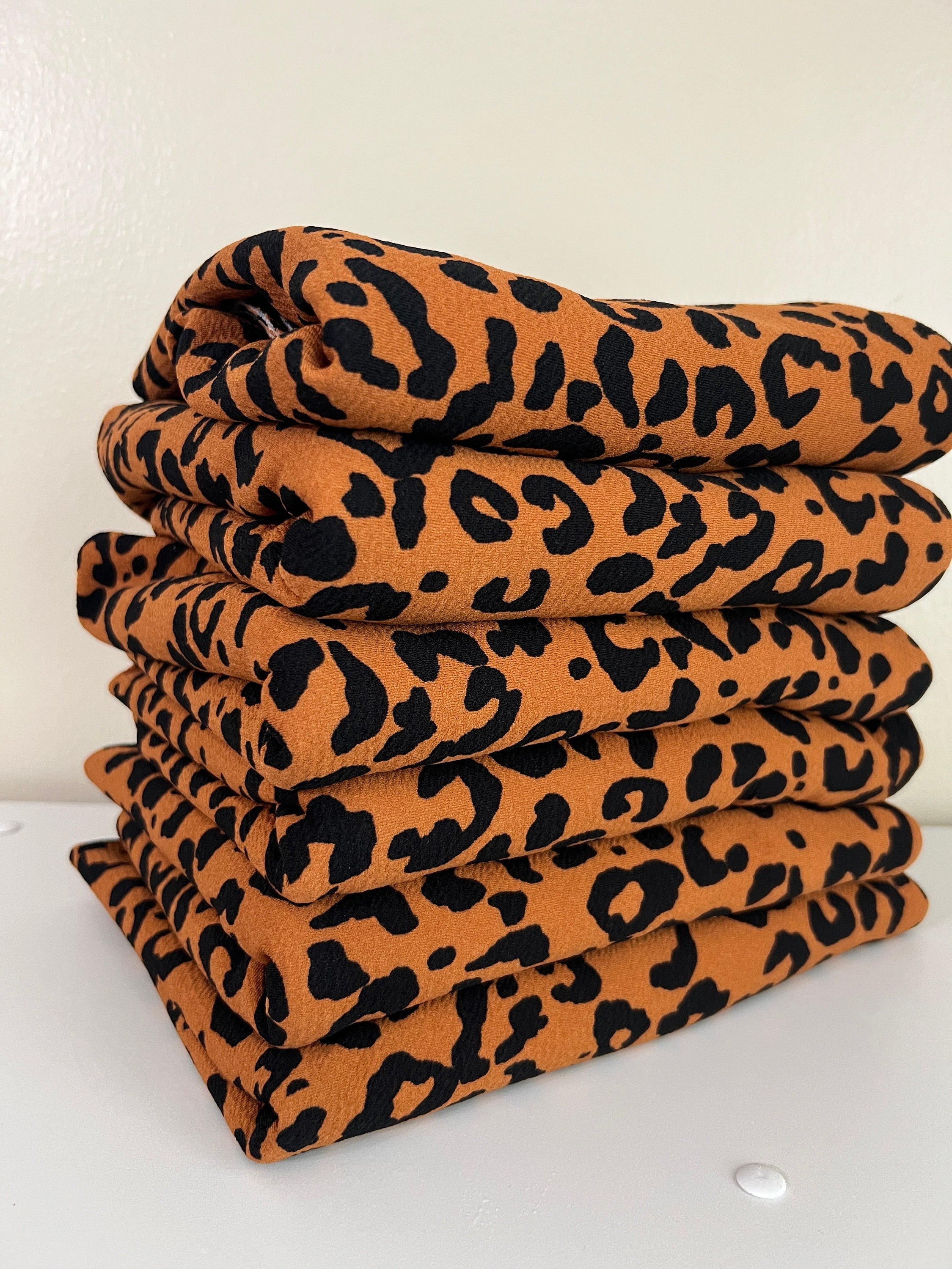 Auburn Leopard Print Bullet Fabric, Bullet Fabric, Fabric for Bow ...