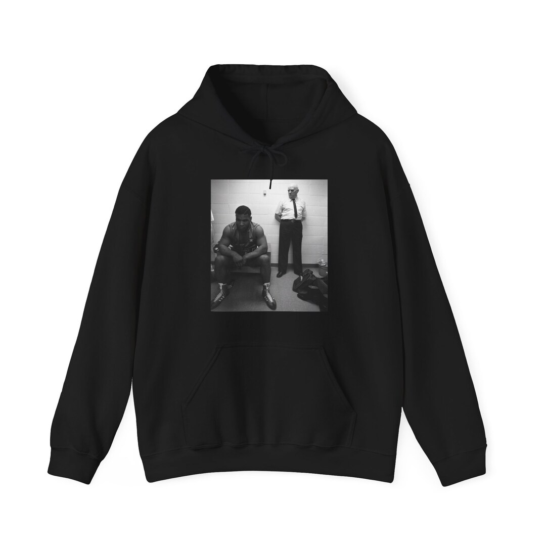 Mike Tyson & Coach Graphic Hoodie: Locker Room Boxing Sweatshirt - Etsy