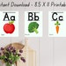 Instant Download Printable Classroom Decor Printable Food Alphabet ...